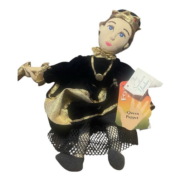 Folkmanis Puppets | Toys | Folkmanis Queen Hand Puppet Retired Doll Toy ...